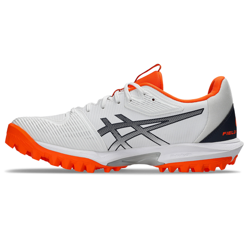 Asics Field Speed FF 2 Men's Shoes - White/Midnight/Shocking Orange ...
